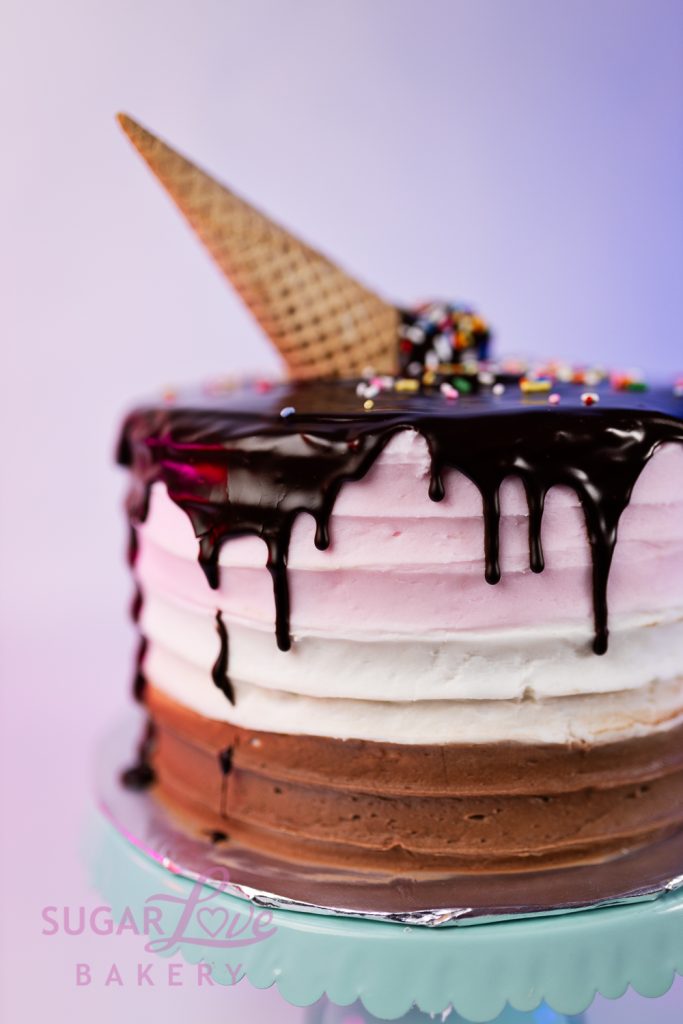 Neapolitan Cake – Sugar Love Bakery