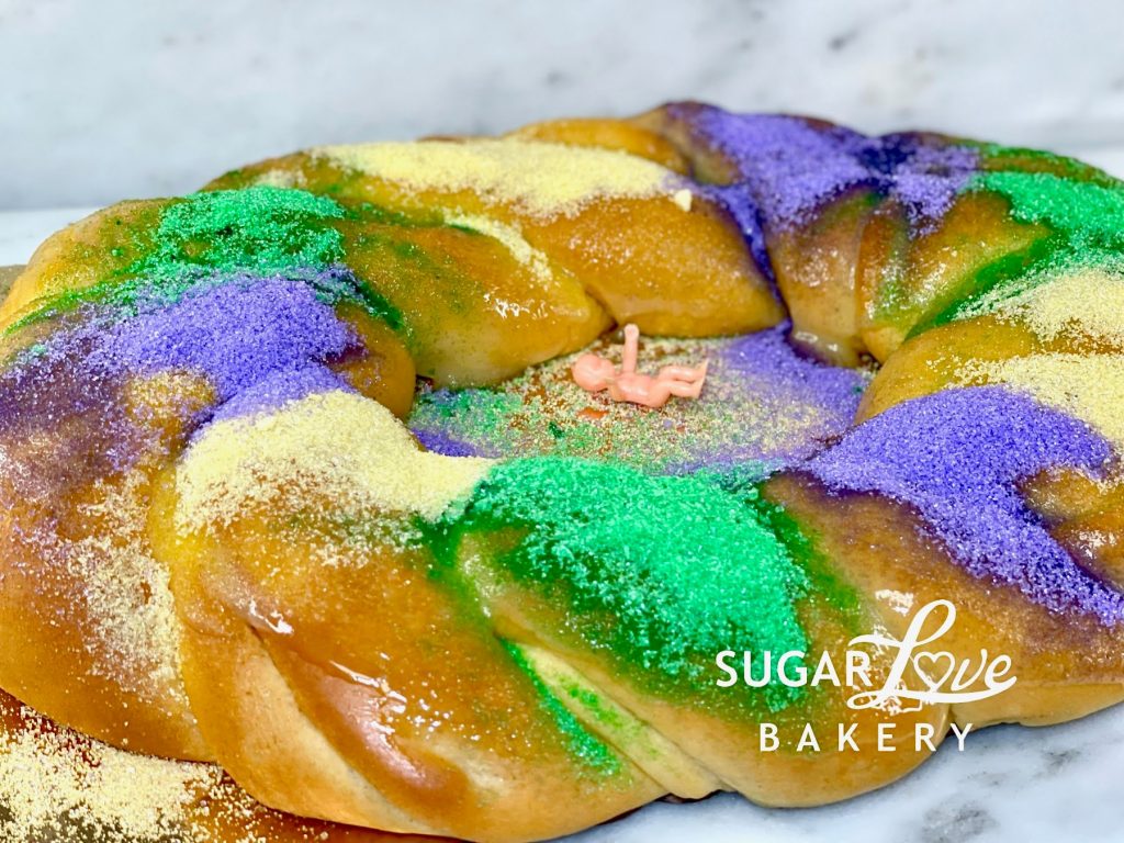 Traditional King Cake | Sugar Love Bakery