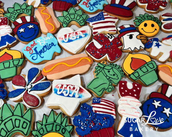 Assorted 4th of July Cookies – Sugar Love Bakery