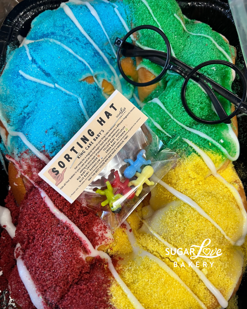 Harry Potter 4 Houses King Cake – Sugar Love Bakery